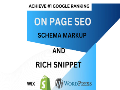 Schema markup, rich snippets and SEO optimization on shopify products pages | Upwork