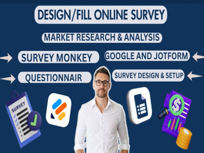 A custom online survey, quiz, or form using Google Forms or JotForm ...