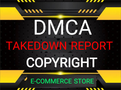 File Copyright Takedown Reports for E-Commerce Infringement | Upwork