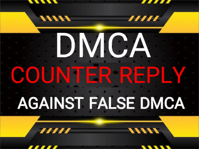 Send a DMCA Counter-Notice Against False Copyright Claims | Upwork