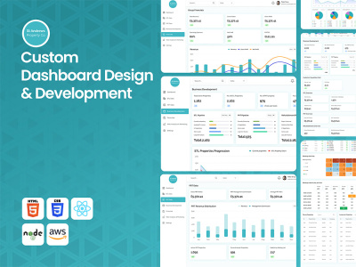 Custom Dashboard Design and Development | Upwork