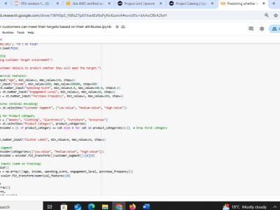 Data Analysis and Machine Learning with Python | Upwork