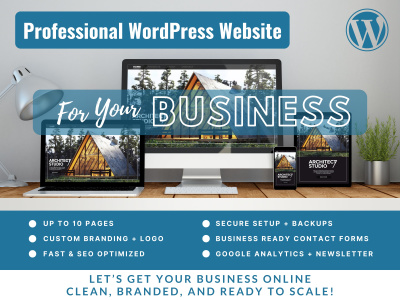 Create a Custom WordPress Business Website | Upwork