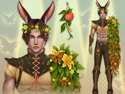 Semi Realistic Live2D Vtuber Model | Upwork