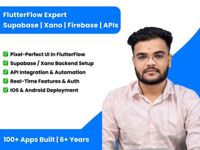 Hire FlutterFlow Expert Supabase & Xano Backend for Scalable Apps | Upwork