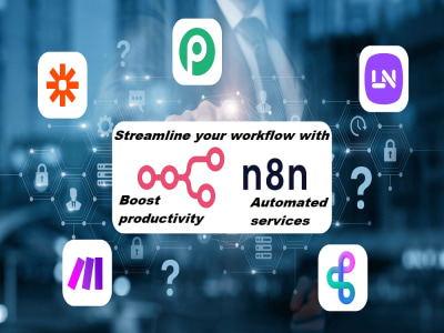 Streamline your workflow with n8n, boost productivity by automated services | Upwork
