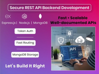 A Secure REST API Backend using Node.js, Express.js, and MongoDB | Upwork