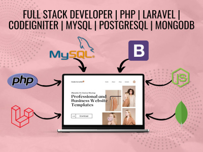 Full stack developer in PHP Laravel MySql PostgreSQL CodeIgniter | Upwork