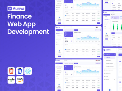 Finance Web App Development | Next.js & Node.js | Custom Financial ...