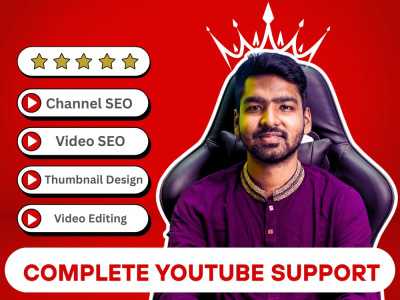 YouTube SEO, Video Editing & Thumbnail Design, A Complete Channel ...