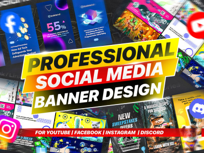 Get SMM banners, YouTube banners, Facebook & Instagram banners, SMM ...