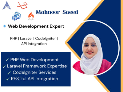 Custom Web Application in PHP, Laravel, or CodeIgniter | Upwork