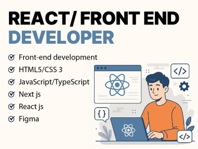 React JS | React Developer | Front End ReactJS | MERN stack developer | Upwork