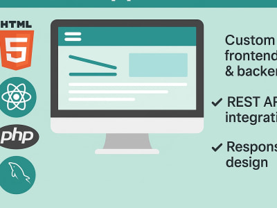 A professional business website using PHP, MySQL, and React | Upwork