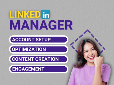 Social Media Management || LinkedIn Management || LinkedIn Manager | Upwork
