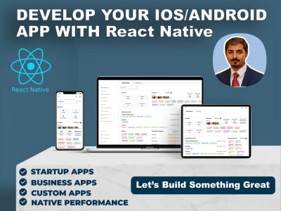 Mobile App Developer | React Native Expo CLI | Android & iOS | Upwork