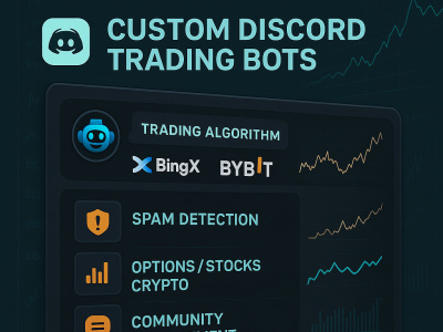 Any Custom Discord Trading Bot You Need | Upwork