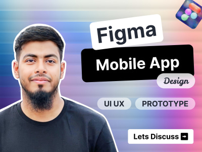 Mobile App UI UX Design in Figma | Wireframe | Prototype | Upwork