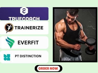 Professionally set up fitness app workouts on trainerize truecoach everfit | Upwork