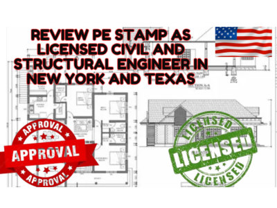 Review pe stamp as licensed civil, structural engineer in new york ...