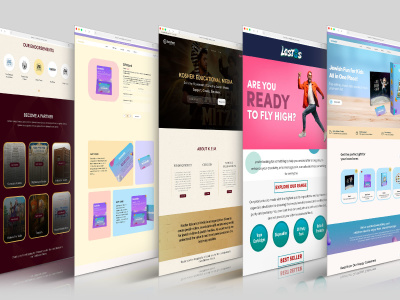 Stunning Responsive Landing Page UI/UX design in Figma & Wireframes | Upwork