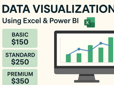 Data Dashboards & Visual Reports in Excel or Power BI | Upwork
