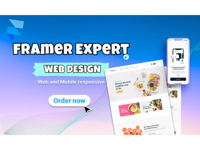 A fully functional and responsive website design with Framer | Upwork