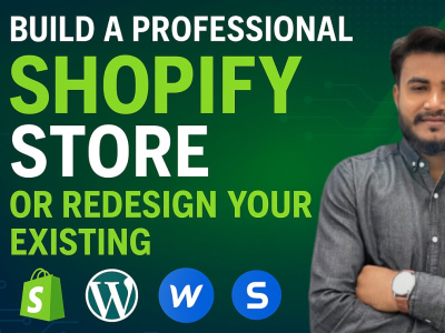 Build A Professional Shopify Store Or Redesign Your Existing One | Upwork