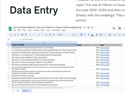 Reliable data entry support with 100% accuracy | Upwork