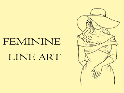 Elegant and Feminine Line Art Illustrations for Modern Designs | Upwork