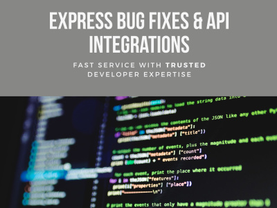 Express Bug Fixes & API Integrations - Delivered in 24 Hours! | Upwork