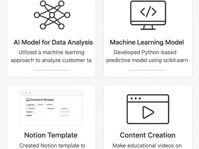 AI & Machine Learning Projects with Python | Upwork