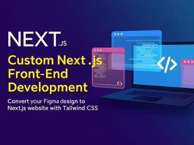 Figma to next js | front end developer | tailwind css | typescript | Upwork