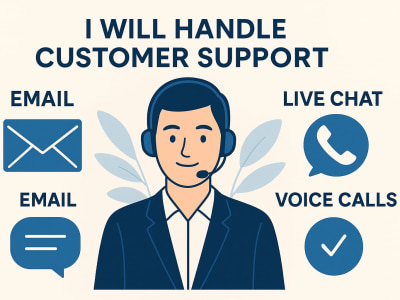 Customer Support via Email, Chat, or Voice Calls | Upwork