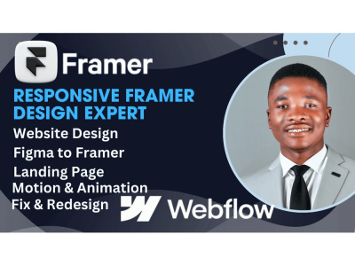 Custom Webflow / Framer Website and Landing page | Upwork