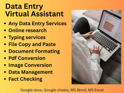A fast and accurate data entry, pdf files to word or excel, copy paste ...