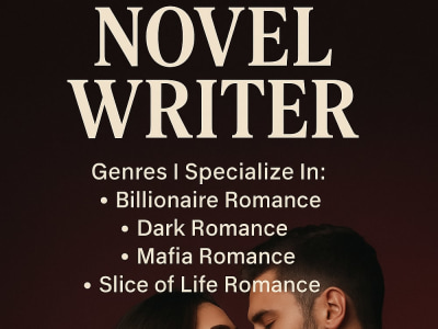 A novel in these sub genres: billionaire, mafia, dark, slice of life ...