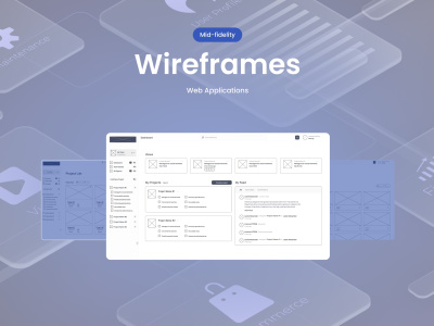 Custom Mid-Fidelity Wireframe | UX Design for Web Application in Figma ...