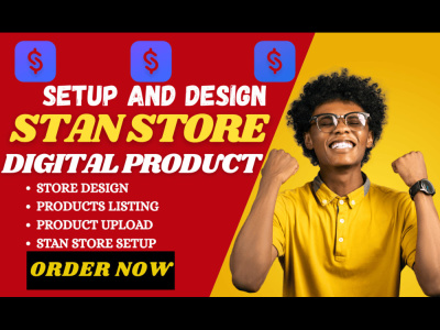 A setup and design stan store with digital products to sell | Upwork