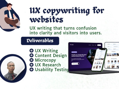 UX copy for your website | Upwork