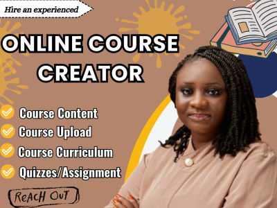 A well crafted online course content from an expert course content ...