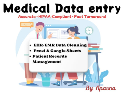 Accurate and organized medical data entry services. | Upwork