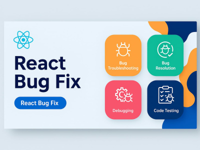 ReactJS bugs fix, optimize performance, and improve your app’s speed | Upwork