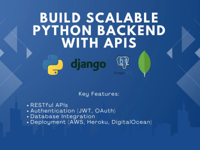 A fast and scalable python backend with apis | Upwork