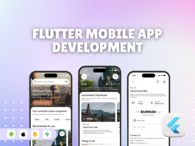 Flutter Mobile App Android & IOS app from Flutter Developer | Flutter app | Upwork