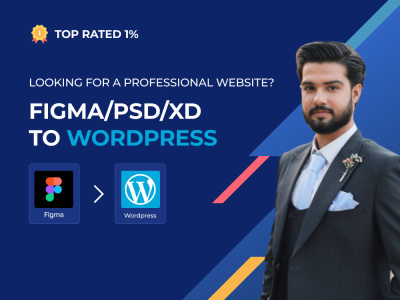 Figma/PSD/XD to Wordpress | Convert Figma to WordPress | WordPress Expert | Upwork