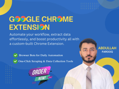 A Powerful Chrome Extension Bot for Web Scraping & Automation | Upwork