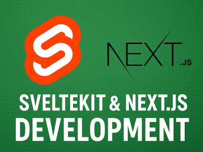 A responsive SvelteKit or Next.JS Website | Upwork