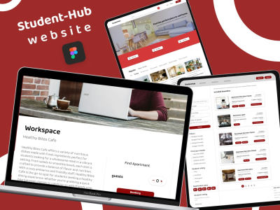 UI UX Design for Student-Hub website | Upwork