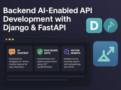 A secure FastAPI or Django backend with JWT auth and scalable API | Upwork